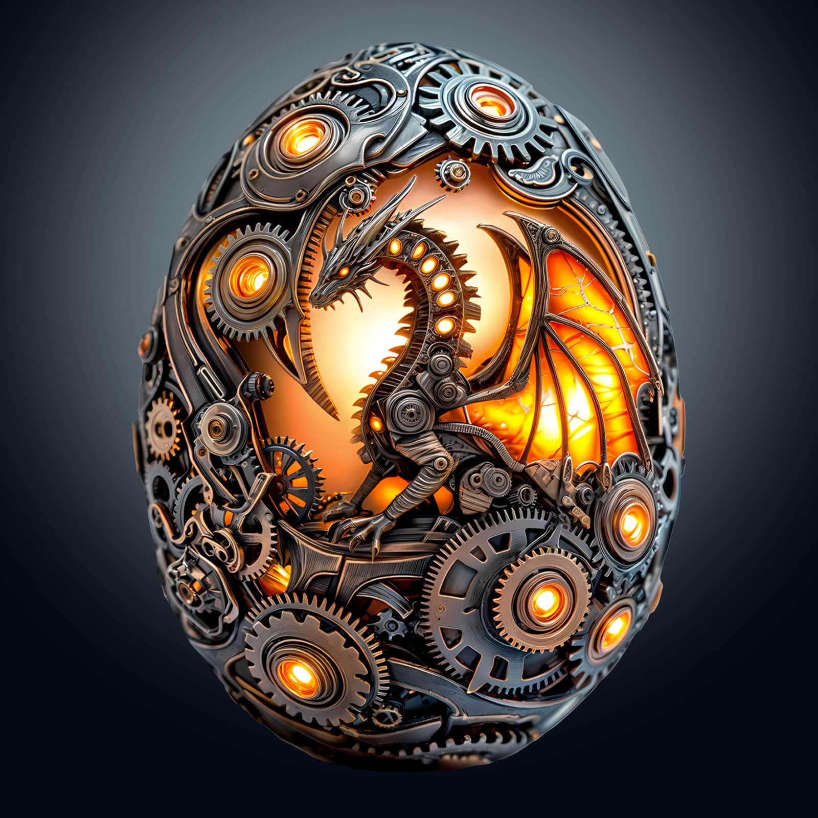 CUTYWOOD|Mechanical Dragon Egg Wooden Puzzle